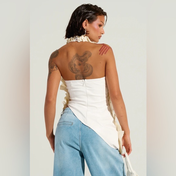 AKIRA | Tops | Akira Label Cover Me In Love Halter Top | Poshmark